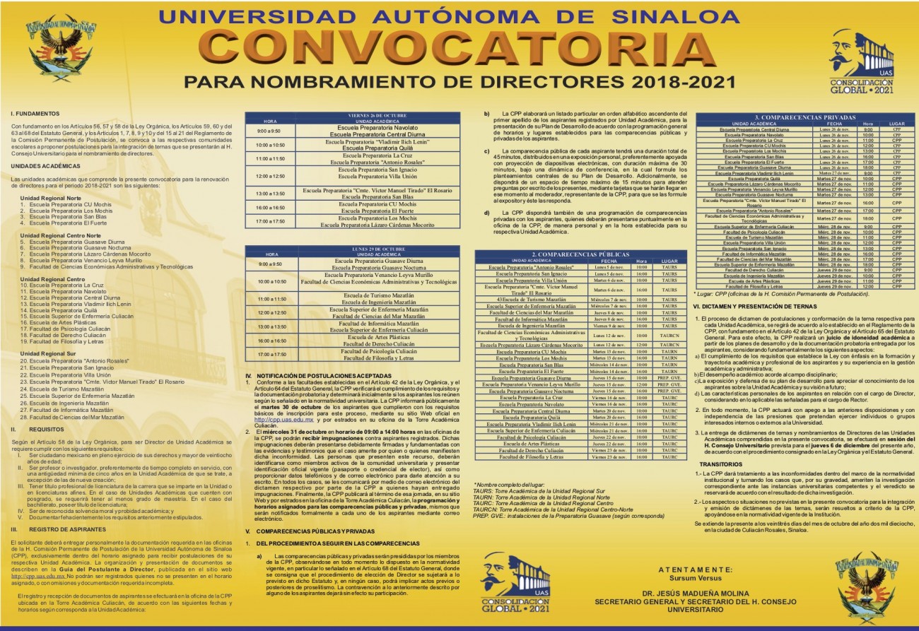 UNIVERSIDAD AUTÓNOMA DE SINALOA